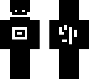 pure black skin | Minecraft Skins