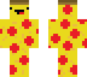 Pizza noob with crust added | Minecraft Skin