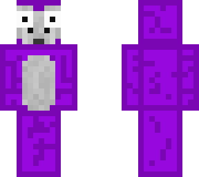 Shocked Purple Monkey | Minecraft Skin