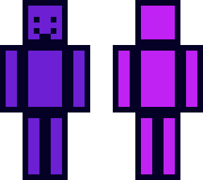 Simple Purple Palette | Minecraft Skin