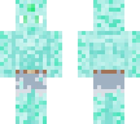 Teal Alien | Minecraft Skin