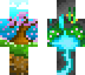 Cherry blossom lush | Minecraft Skin