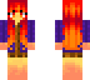 Ember from elemental | Minecraft Skin