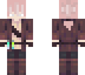 pink haired pale alchemy elf | Minecraft Skin