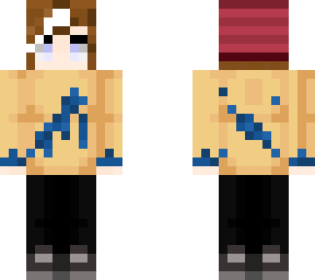 Revived!Ghostbur miua | Minecraft Skin