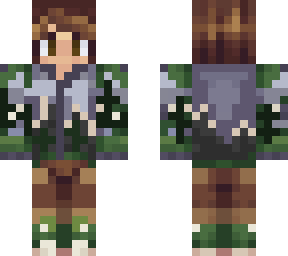 Sky Mountain and Trees | Minecraft Skin