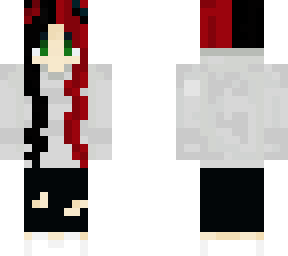 split hair girl | Minecraft Skins