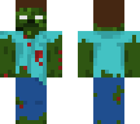 Zombie Steve | Minecraft Skin