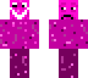Magenta PArty Man | Minecraft Skin