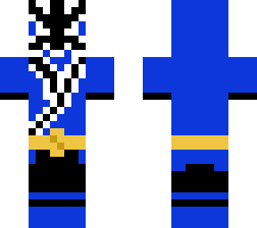 Power Rangers Samurai Blue | Minecraft Skin