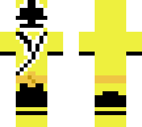 Power Rangers Samurai Yellow | Minecraft Skin