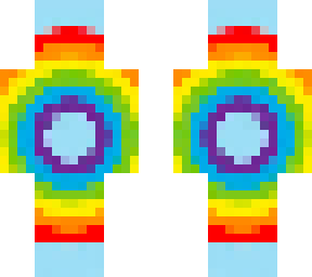 rainbow gamer | Minecraft Skins