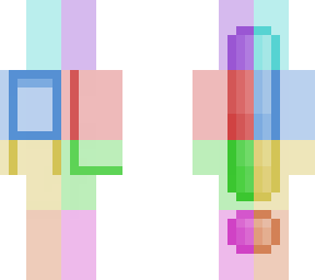 Rainbow Skin | Minecraft Skin