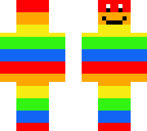 rainbow steve | Minecraft Skin