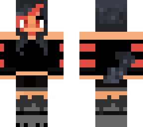 blood red wolf | Minecraft Skins