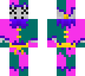 Skully the Jester | Minecraft Skin