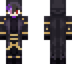 Updated Shadow Sama But Edgier | Minecraft Skin