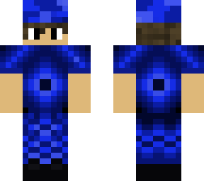 very blue skin | Minecraft Skin