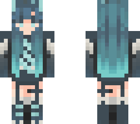 warden girl | Minecraft Skins