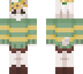 Asriel Flower Crown | Minecraft Skin