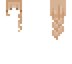 blonde braid | Minecraft Skin