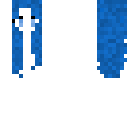blue hair base | Minecraft Skin