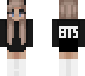 BTS ARMY GIRLY | Minecraft Skin