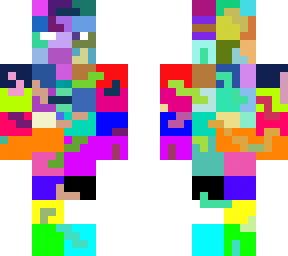 Glitched Steve V2 | Minecraft Skin