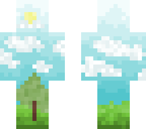 landscapes view minecraft skin nice | Minecraft Skins