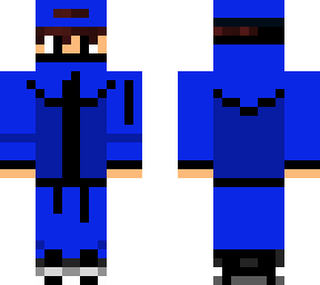 nike tech blue | Minecraft Skin