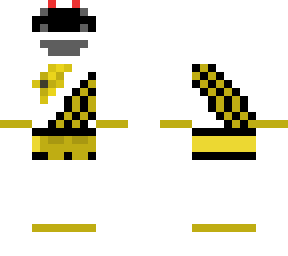 Power Rangers Wild Force White | Minecraft Skin