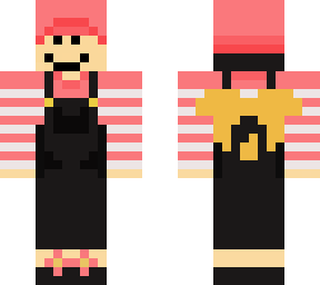 Strawberry Quackity fanart:@elRoki_ | Minecraft Skin