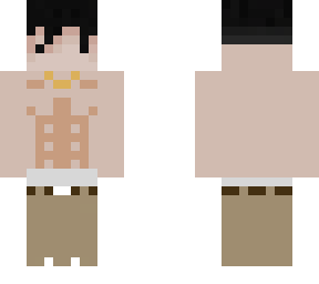 white boy thug | Minecraft Skin