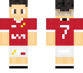Cristiano Ronaldo Manchester United | Minecraft Skin