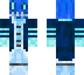 Custom Ice/Ghoul skin I created for myself ^^ | Minecraft Skin
