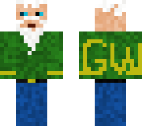 Golden Grandpa Wu | Minecraft Skin