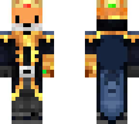 King Fox With Infinity Gems | Minecraft Skin