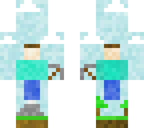Mini flying steve | Minecraft Skin