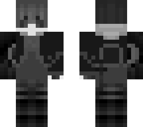 monocromatico axel | Minecraft Skin