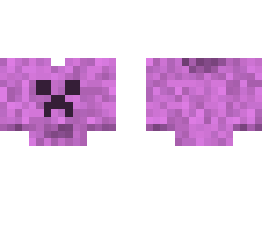 pink creeper hoodie | Minecraft Skin