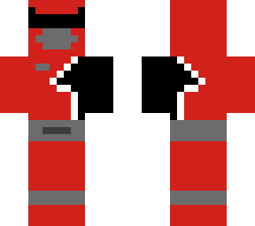red power rangers | Minecraft Skins