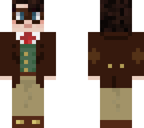 tired librarian husband | Minecraft Skin