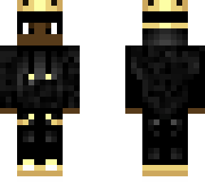 Black and Gold | Minecraft Skin