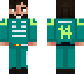 Fernando Alonso Aston Martin F1 | Minecraft Skin