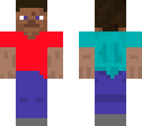 Red Steve | Minecraft Skin