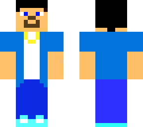 Skindex Steve With Chain | Minecraft Skin