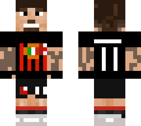 Zlatan Ibrahimovic Ac Milan | Minecraft Skin