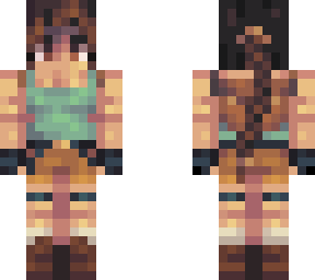 ~+Lara Croft+~ | Minecraft Skin