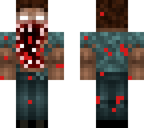 Bloody Steve But accualy a monster | Minecraft Skin