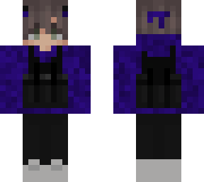 cool purple neon boy | Minecraft Skin